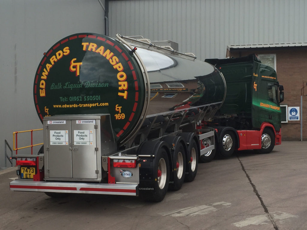 Milk Tankers | Liquid Milk Transport | Edwards Transport