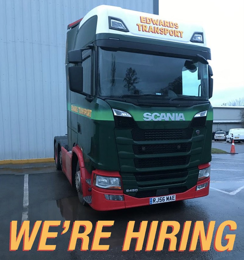 Employment Opportunities with Us | Edwards Transport